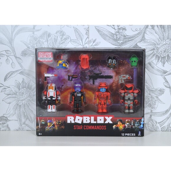 Jazwares | Toys | Roblox Star Commandos 4 Figure Space Pack Exclusive ...